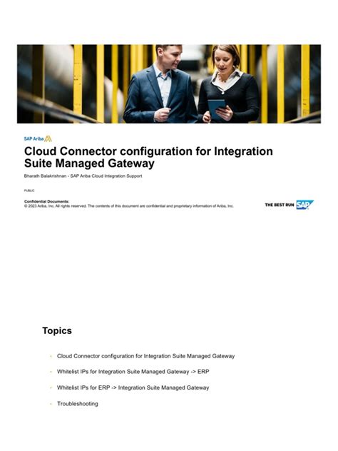 Integration Suite Managed Gateway Cloud Connector Configuration Pdf Port Computer