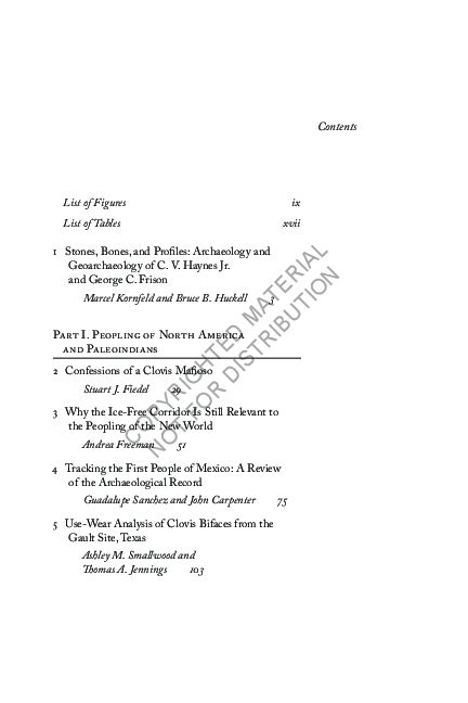 Pdf Use Wear Analysis Of Clovis Bifaces From The Gault Site Texas