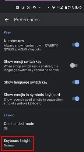 Android 10 How To Adjust The Keyboard Size Technipages