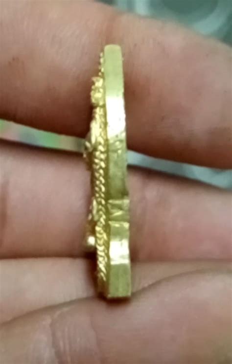 เหรียญหล่อ มังกรคู่กะไหล่ทอง หลวงพ่อ เกษม เขมโก ครบ๗ รอบ ๘๔ ปี Ennxo