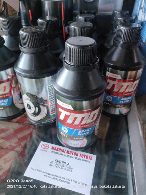 Minyak Rem Tmo Dot 3 Isi 354liter Warna Putih Original Astra Ready