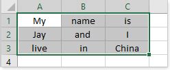 Quickly Combine Merge Multiple Columns Or Rows In Excel