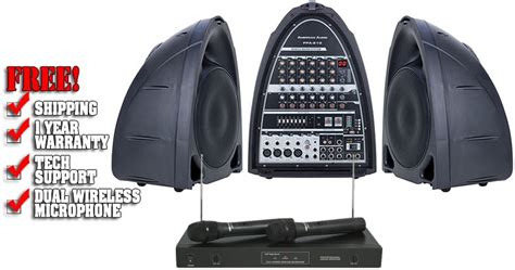Dj Amplifier American Audio Ppa 210