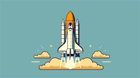 Premium Ai Image Space Rocket Launch Ai Generated