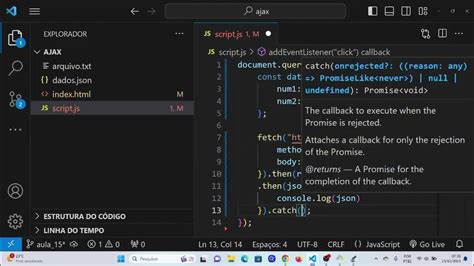 Ajax 15 Enviando Dados Pelo Método Post Do Fetch Api Youtube