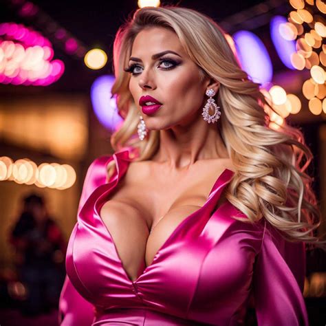 Shocked Surprised Open Mouth Bimbo Shows Off Her H By Trophywivesclub