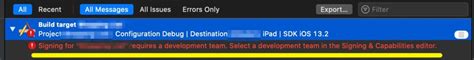 【xcode】実機テストで”signing For アプリ名” Requires A Development Team”のエラーが出た場合の対処法 Swift Note