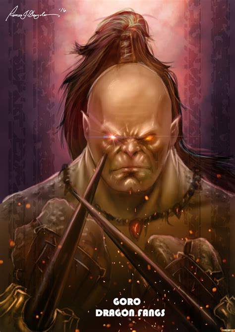 Goro From The Mortal Kombat Games Game Art Gallery