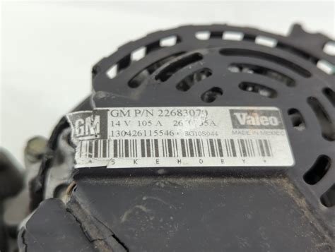2002 2007 Saturn Vue Alternator Replacement Generator Charging Assembly