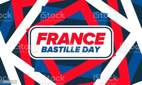 프랑스에서 바스티유의 날 7월 14일 매년 열리는 전국 해피 홀리데이 프랑스어 플래그 프랑스의 독립과 자유 애국적 요소 축제