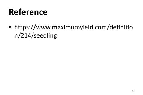 Seedling Functional Type PPT