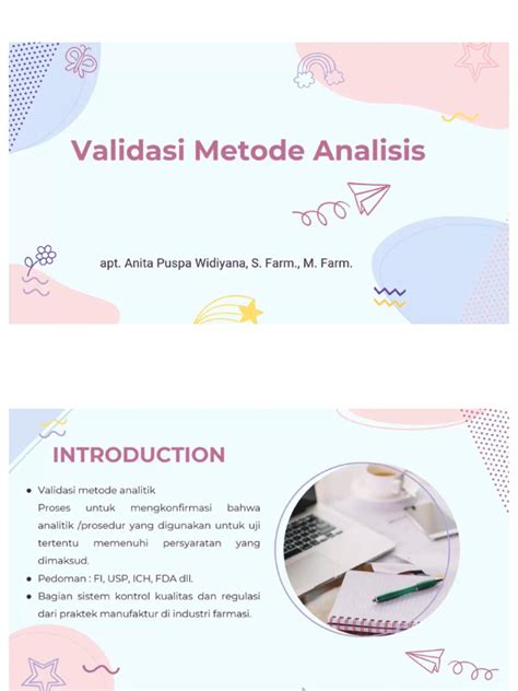 Validasi Metode Analisis Pdf