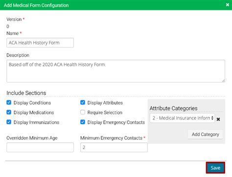 How Do I Configure A Medical Form Circuitree Supportcircuitree Support