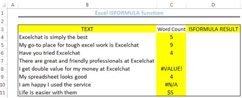 How To Use The Excel ISFORMULA Function