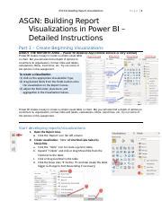 Creating Powerful Visualizations In Power BI Step By Step Course Hero