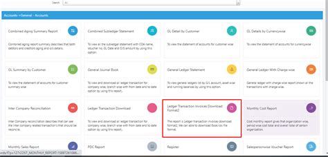 How To Generate Ledger Transaction Invoices For Particular O