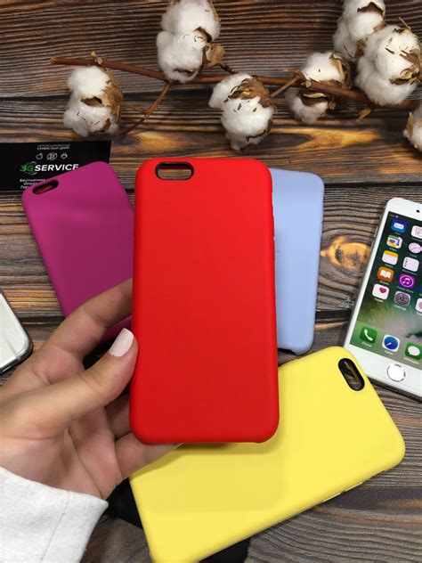 Купить Чехол iPhone 6, 6S Silicone Case (Red) в магазине 3G-Сервис