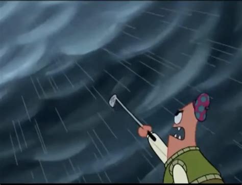 Hey Rain You Better Stop That R Spongebob