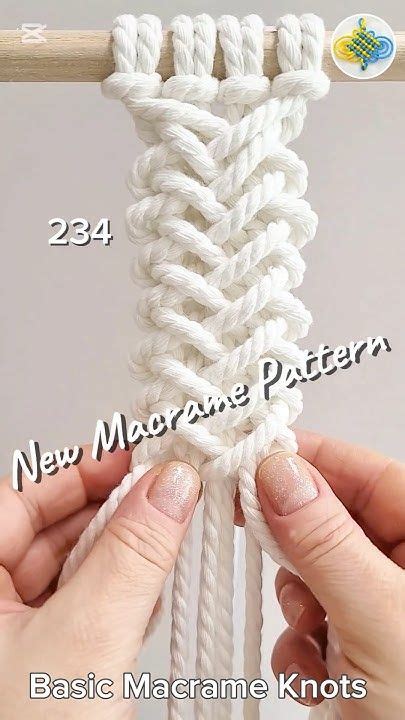 234 Bracelet Knitting Tutorial Macrame Pattern Shorts
