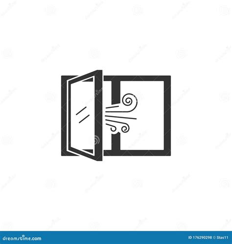 Window Icon Set Symbol In Outline Flat Style Windows Outline