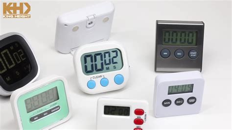 Kh Tm014 Physics Experiment Battery Powered Buttons Electronic Digital Countdown Timer With