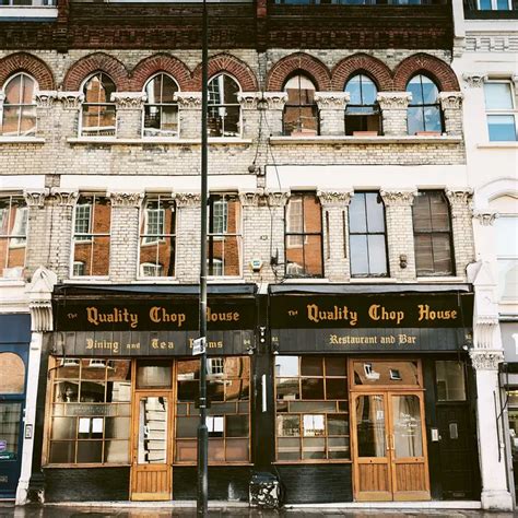 The Quality Chop House Restaurant London Opentable