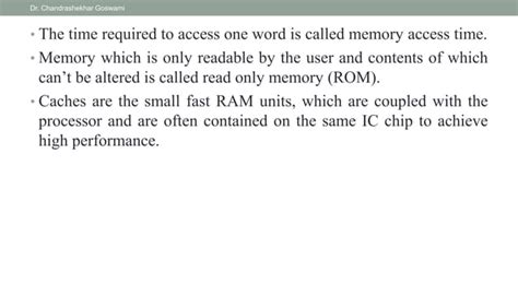 Module 1 Overview Of Computer Architecture And Organization Pptx