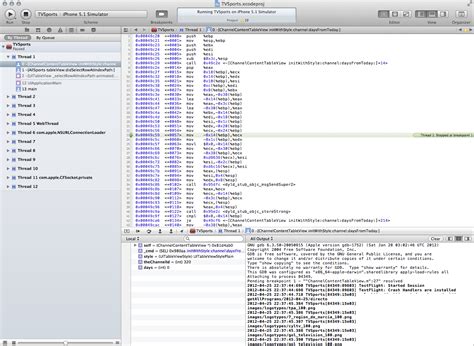 Xcode Thread 1 Stopped At Breakpoint 1 Stack Overflow