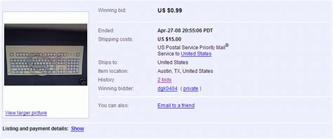 EBay Bidding Problem