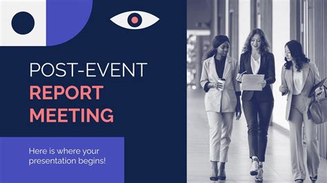 Post Event Report Meeting Google Slides PowerPoint Template