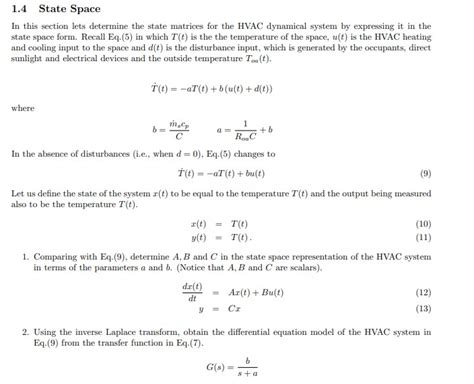 [solved] 1 4 State Space In This Section Lets Determine The State