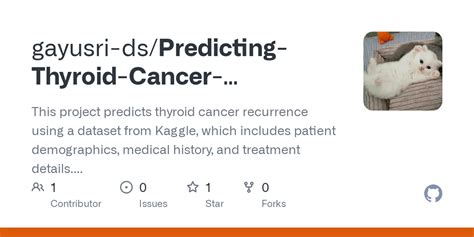 Github Gayusri Dspredicting Thyroid Cancer Recurrence With Machine