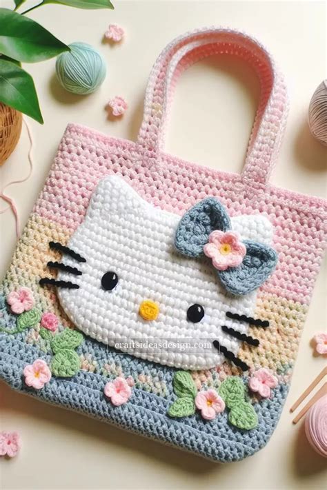 Hello Kitty Crochet Bags Free Ideas Artofit