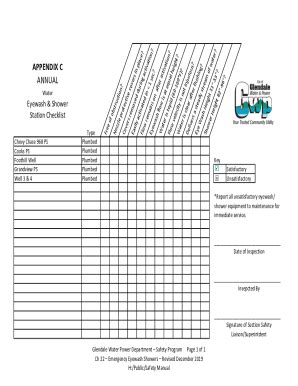 Fillable Online APPENDIX C ANNUAL Fax Email Print PdfFiller