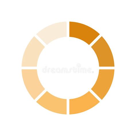 Striped Loading Circle Flat Style Icon Vector Design Stock Vector Illustration Of Vector