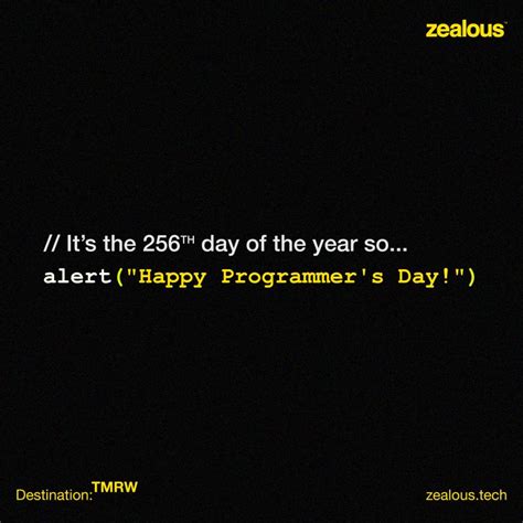 Zealous On Linkedin Zealteam Programmersday