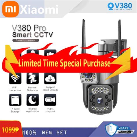 Dual Lens 8k Hd Xiao Mi Cctv Camera Limited Time Special Purchase Wifi Wireless Connection Phone