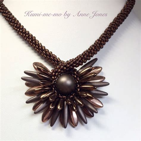 Dancing Daisy Beaded Kumihimo Tutorial 2020 Etsy