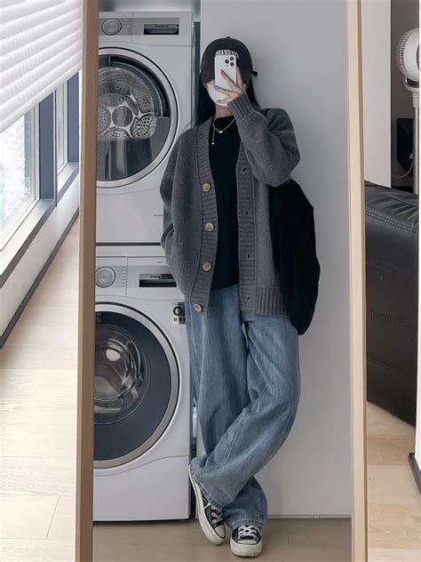 1️⃣条牛仔裤，搞定春夏秋 12套穿搭