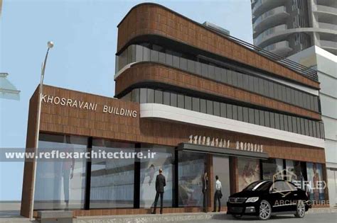 بازسازی نمای ساختمان تجاری اداری طالقانی