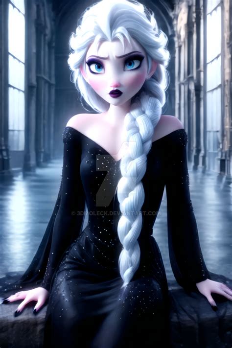 Dark Elsa By 3dmoleck On Deviantart
