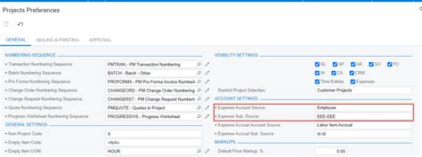 How Does Acumatica Know What Account Group Should Use For Employee