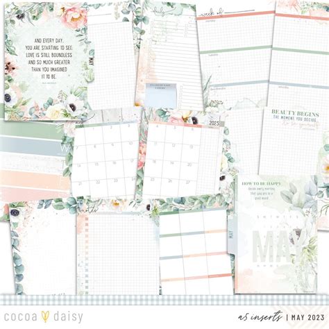 Planner Inserts Etsy