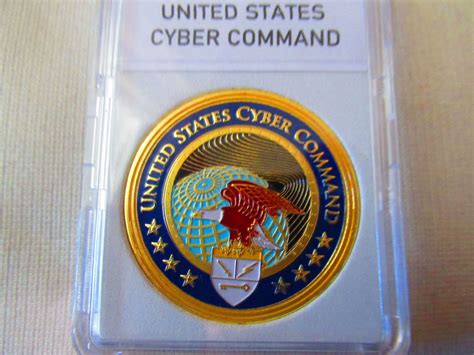 United States Cyber Command Challenge Coin Etsy
