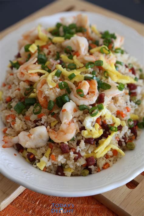 Yang Chow Fried Rice Recipe Todays Delight