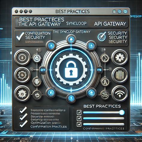 Best Practices For Configuring Syncloop Api Gateway