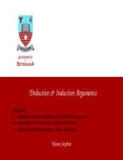 Understanding Deductive Vs Inductive Arguments Key Differences Course Hero