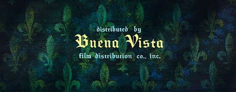 Buena Vista Pictures Distribution Audiovisual Identity Database