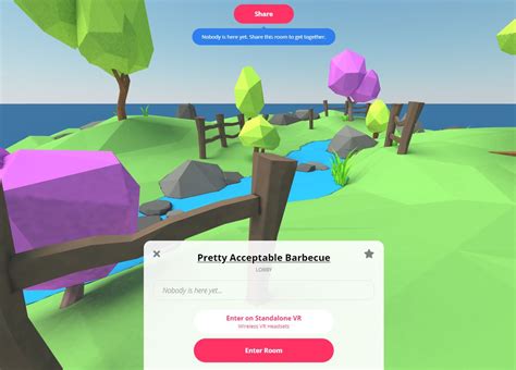 webvr for virtual reality full websites via a browser