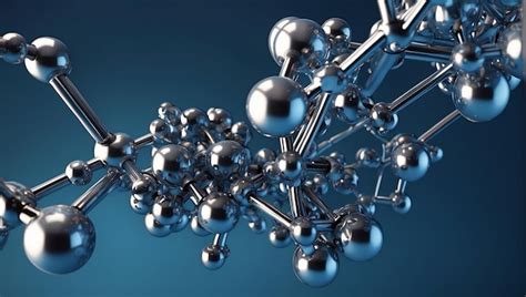 Premium Photo A 3d Rendering Of A Molecular Structure A 3d Rendering Of A Molecular Structure